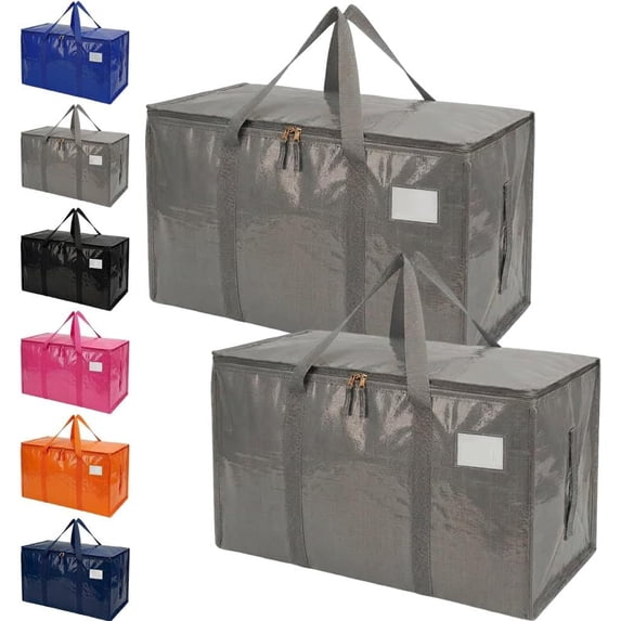 24 Gallon Extra Large Heavy Duty Foldable Moving Bags, Packaging ...