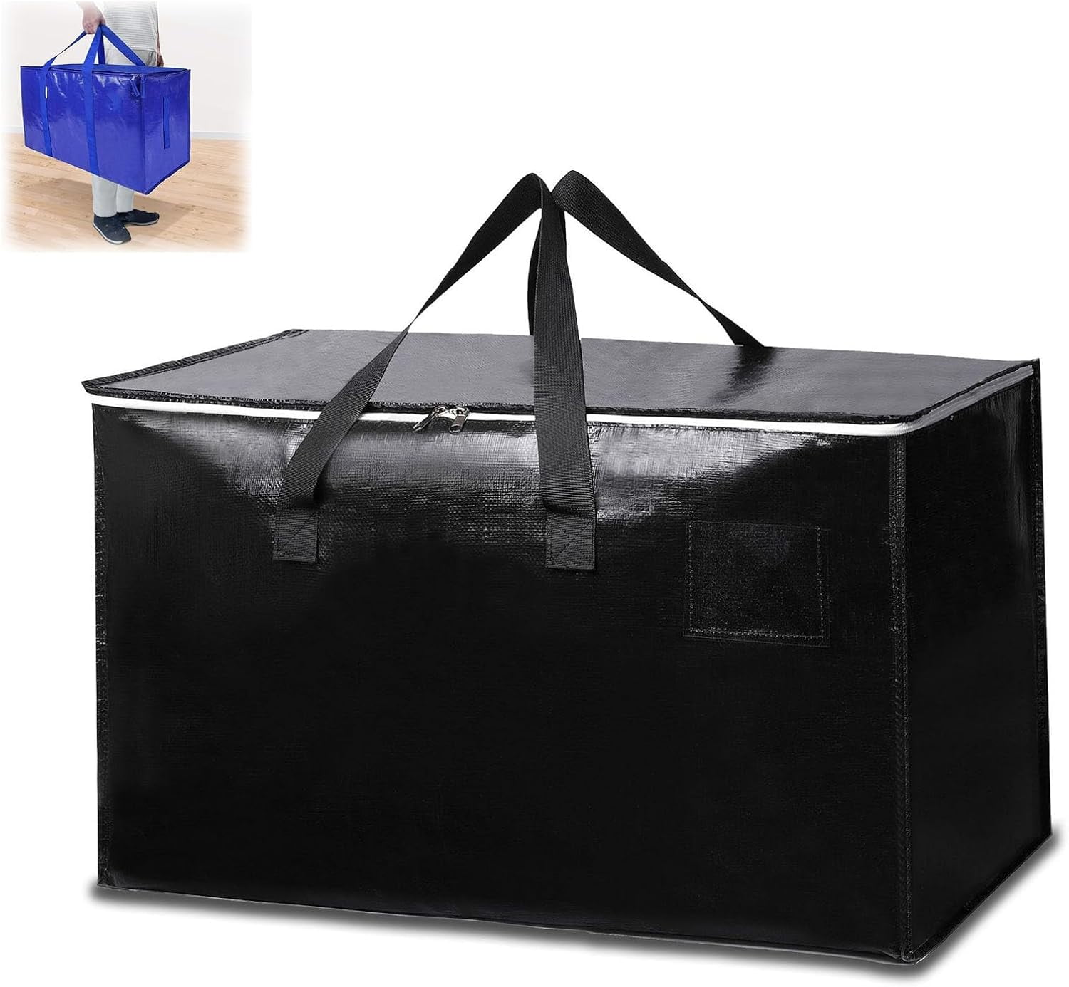 24 Gallon Extra Large Heavy Duty Foldable Moving Bags, Thickened ...