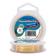The Beadery Craft Wire 24 Gauge 25yd-Gold - Walmart.com