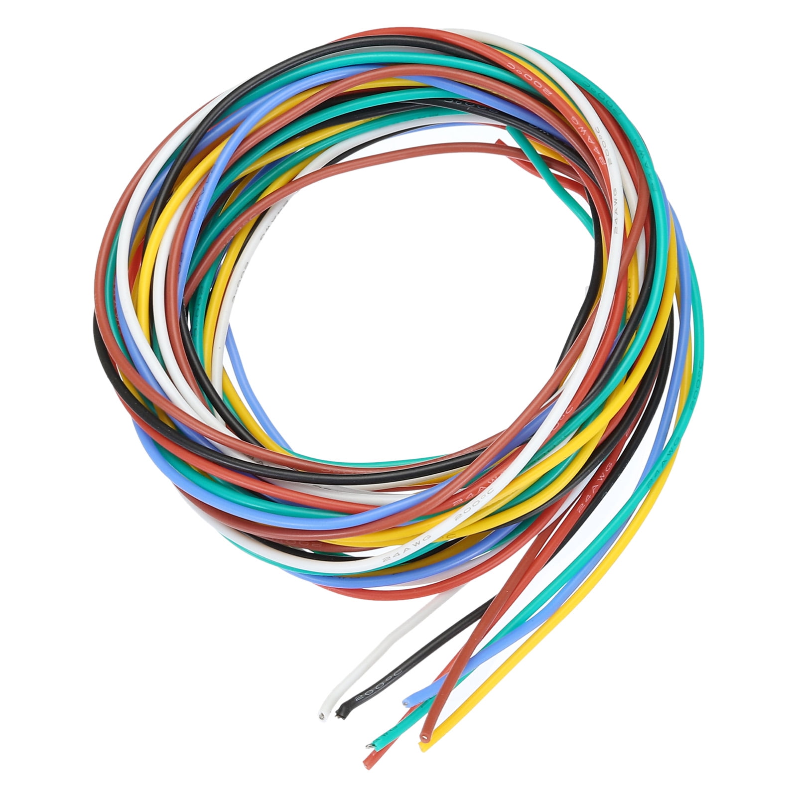 24 Gauge PVC Hookup Wire 3.0m/10ft 24AWG Electrical Wire Spool Ul1007 ...