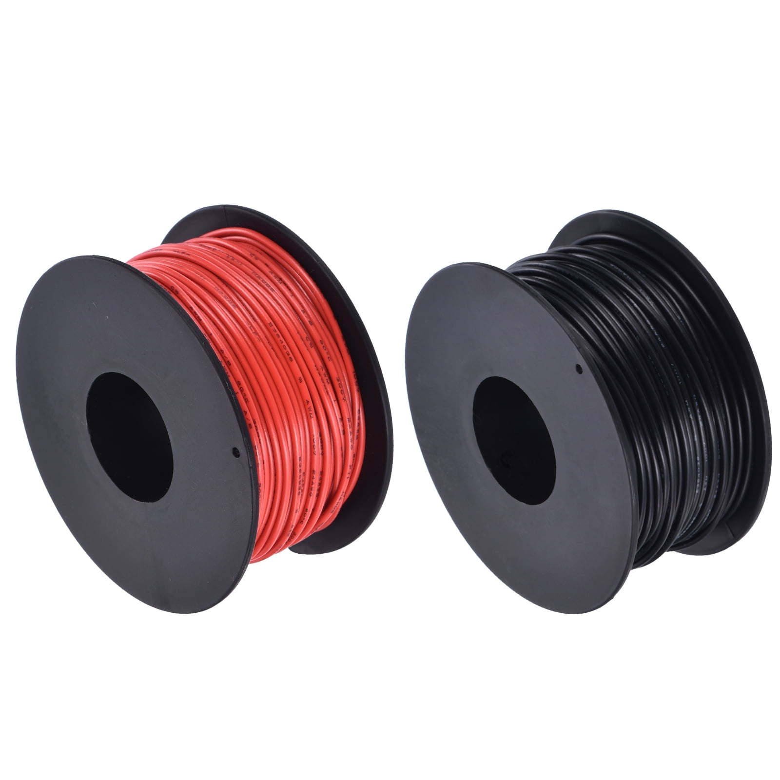 24 Gauge Hookup Wire 30m/98ft 24AWG Flexible Electrical Wire Spool ...