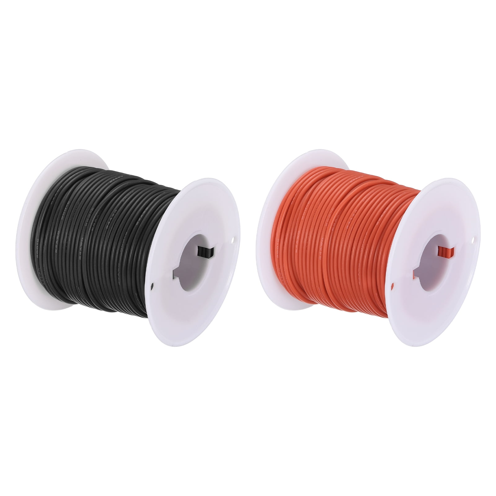 24 Gauge Silicone Wire 24AWG Stranded Wire Tinned Copper Wire High Temp ...