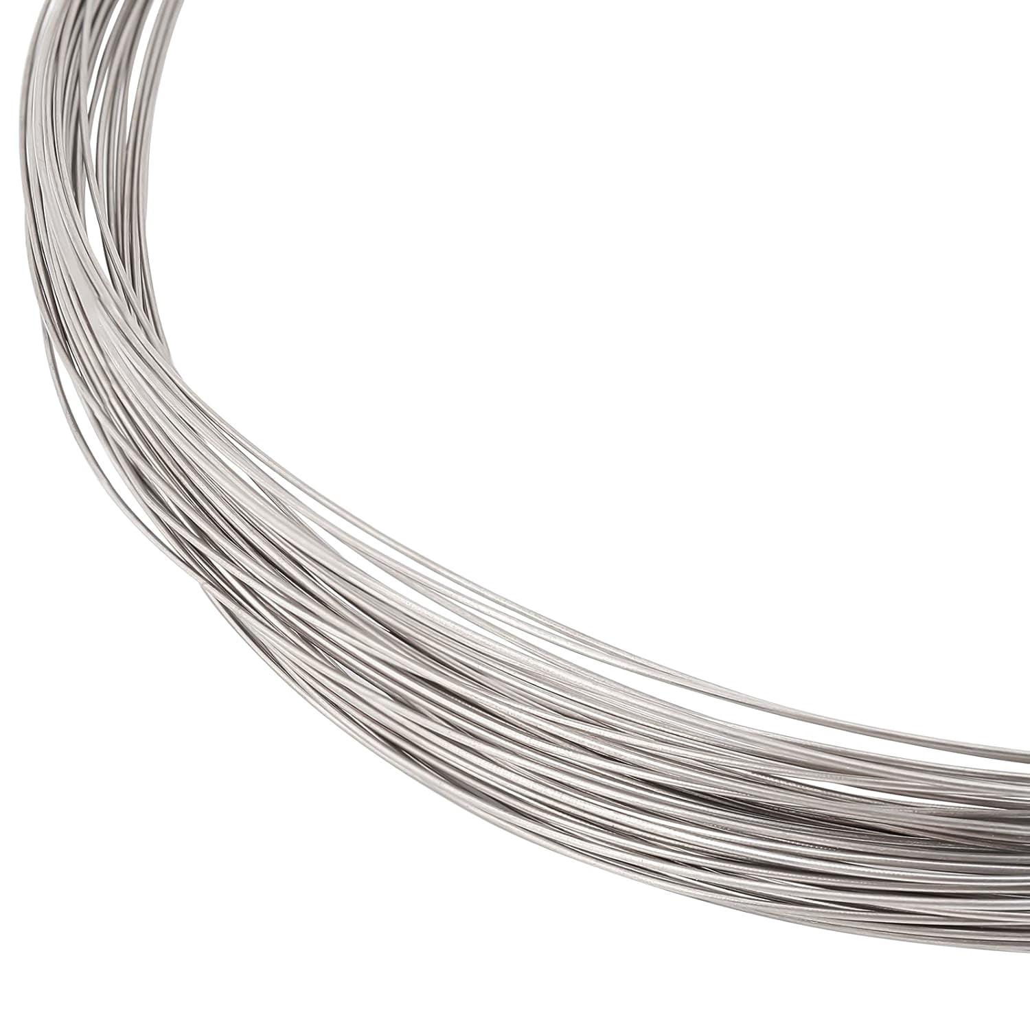 24 Gauge Titanium Wire Round Beading Wire 65.5 Feet Soft Welding Wire ...