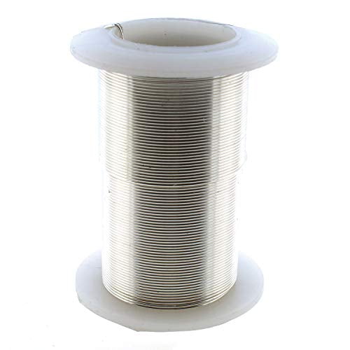 24 Gauge the Bead Smith Tarnish Resistant Craft Wire - Silver - Walmart.com