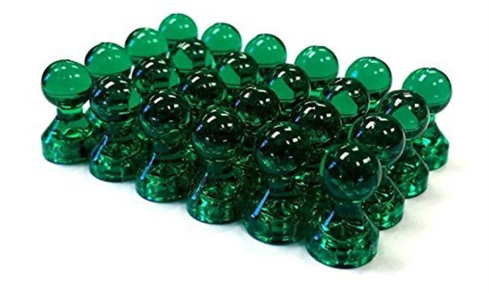 Walmart 24 Strong Green Magnetic Push Pins for Refrigerator Boards and ...