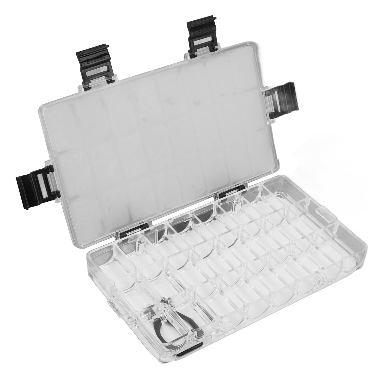 24 Grids Watercolor Palette Box Paint Palette Box Airtight Leak Proof ...