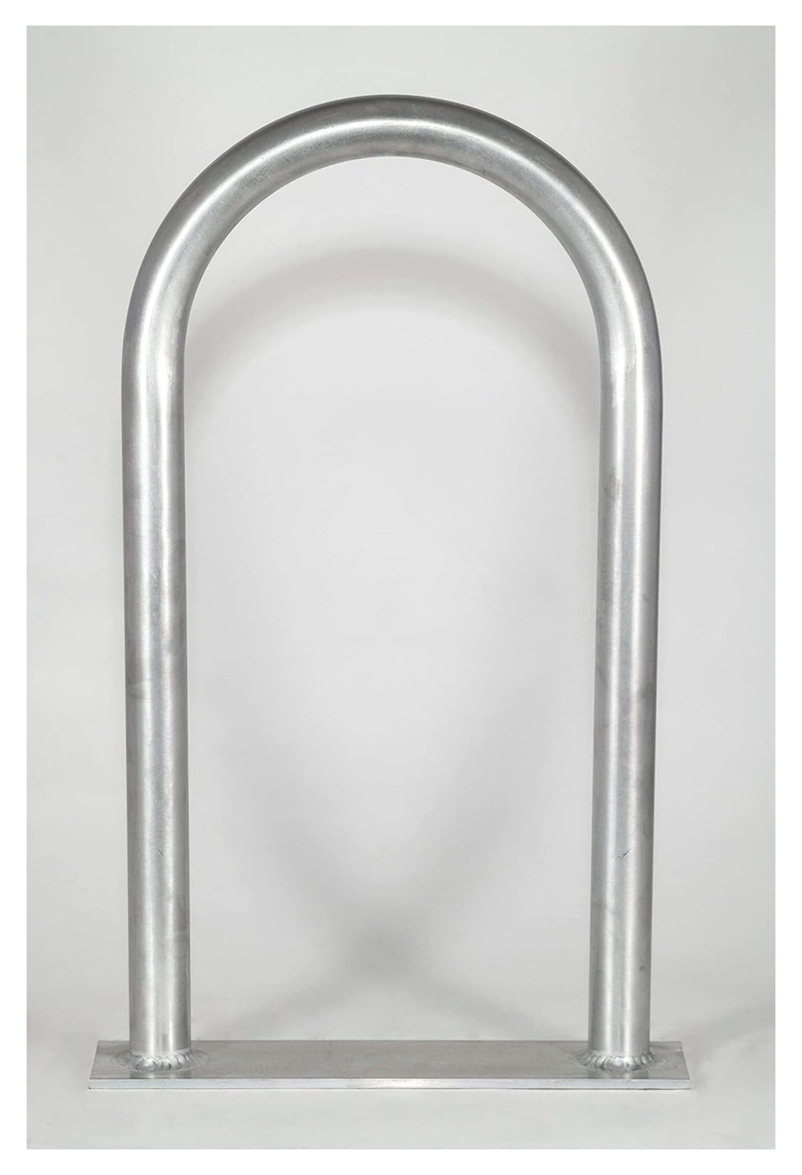 24" (H) x 13" (W) Aluminum Handrail w/Flate Base Plate - Safety Grab ...
