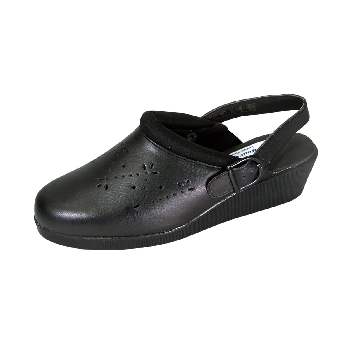 24 HOUR COMFORT Libby Wide Width Professional Sleek Shoe - Walmart.com