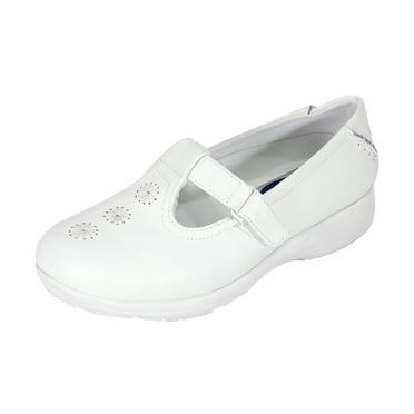 PEERAGE Mary Women Extra Wide Width Comfort Leather Clog - Walmart.com