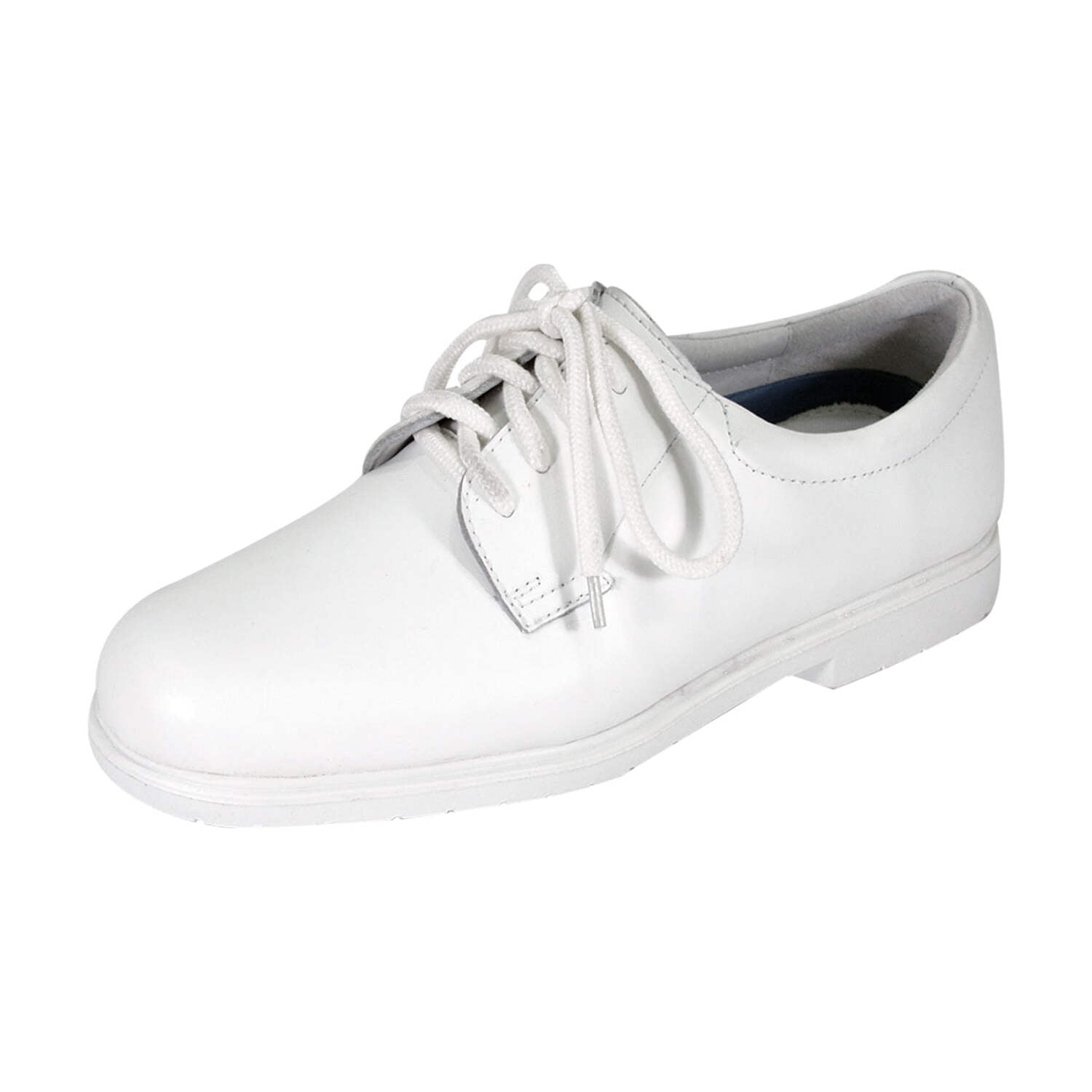 24 HOUR COMFORT Louis Men's Wide Width Leather Oxford Shoes - Walmart.com