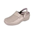 24 HOUR COMFORT Madison Wide Width Decorative Pattern Clog with Buckle ...