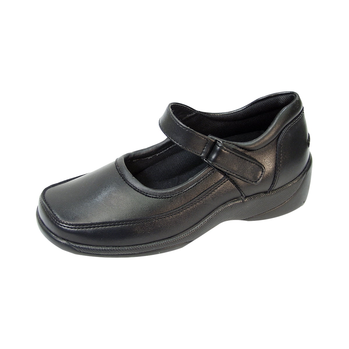 24 HOUR COMFORT Nicole Wide Width Professional Sleek Shoe BLACK 7 ...