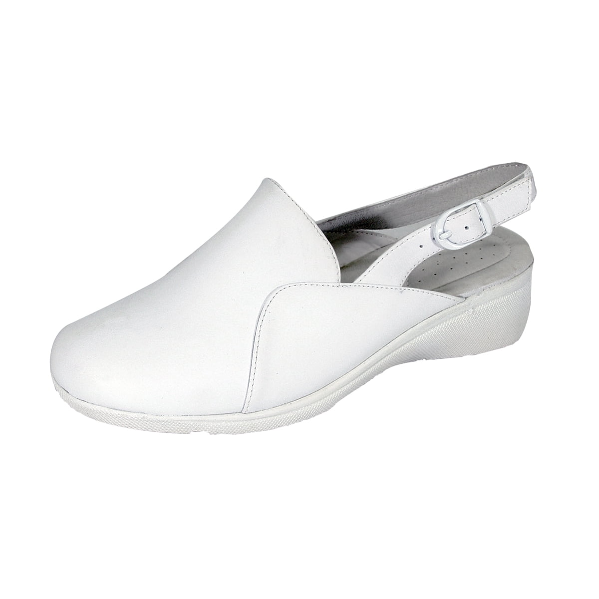 24 Hour Comfort Tania Wide Width Slip-On Square-Toe Low-Heel Slingback ...