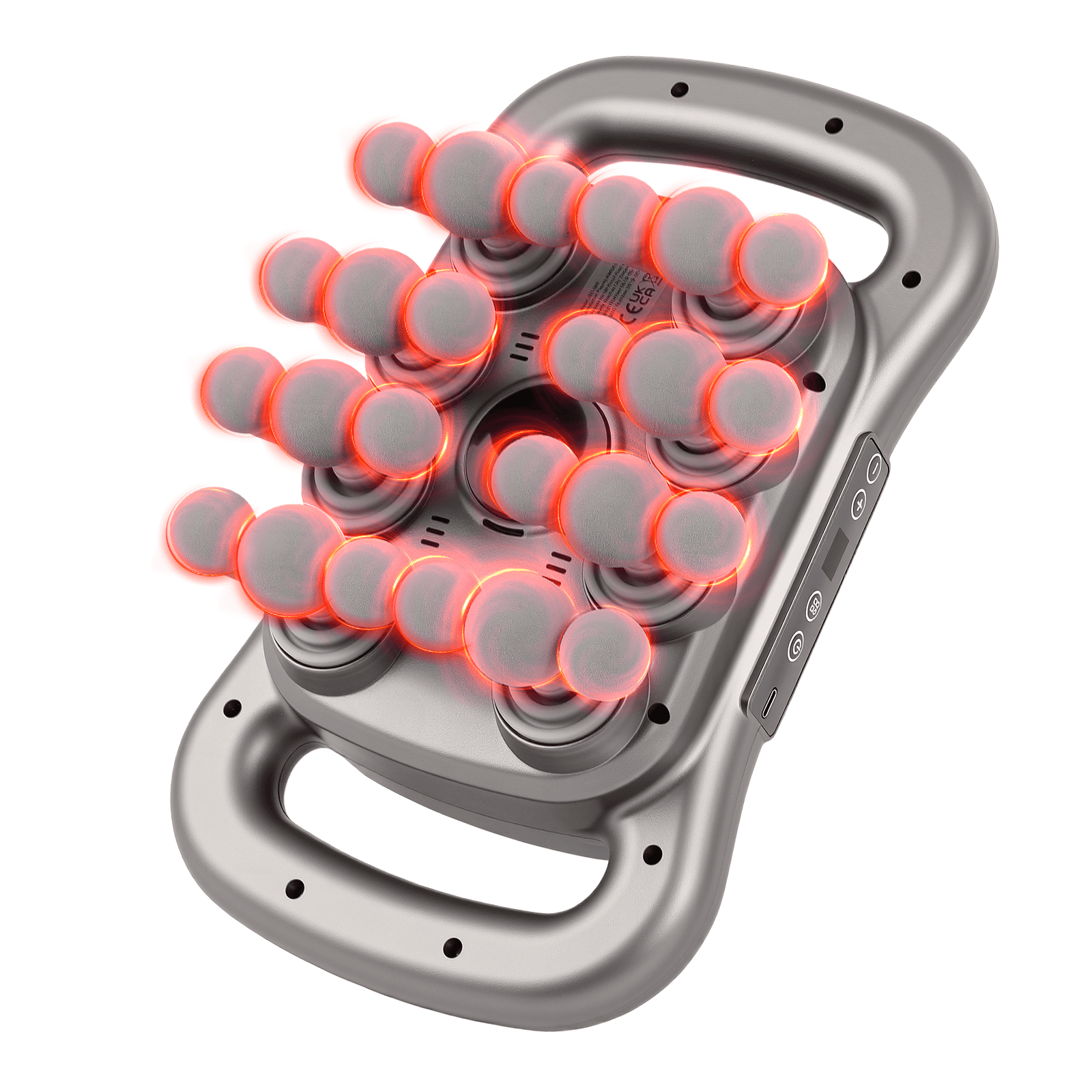 24 Head Full Body Massage Gun - Targeted Deep Tissue Percussion ...