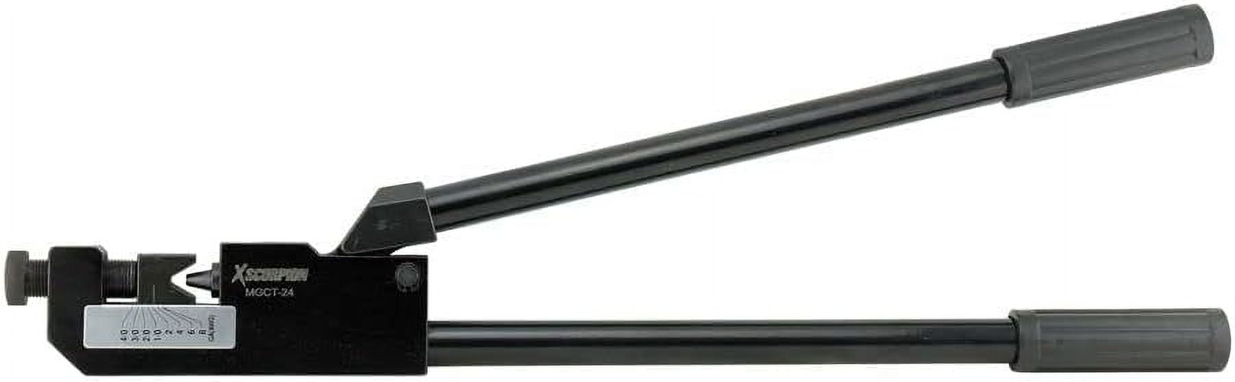 24” Heavy Duty 8 – 4/0 AWG Large Gauge Ring Terminal Crimper with ...