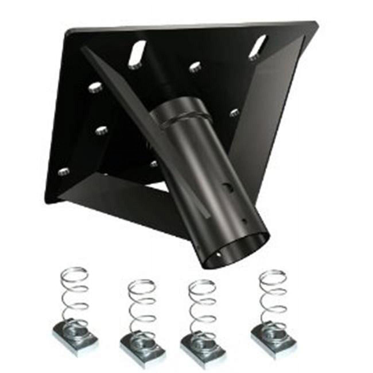 24 Heavy Duty Dual Unistrut Ceiling Adapter For Long Drops - Black ...