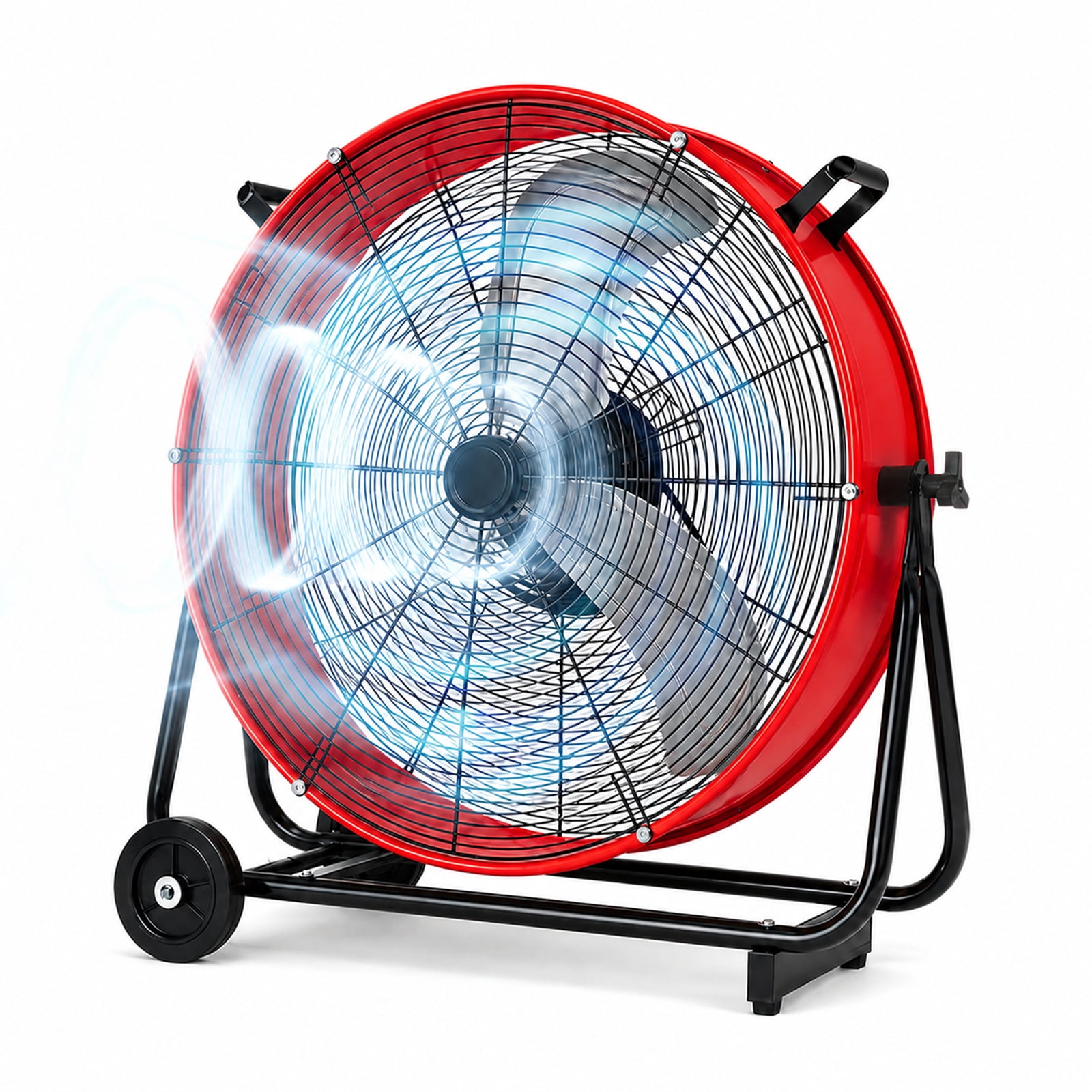 Fanqiebros 24" Heavy Duty Metal Drum Fan, 8800 CFM, 3-Speed - Walmart.com