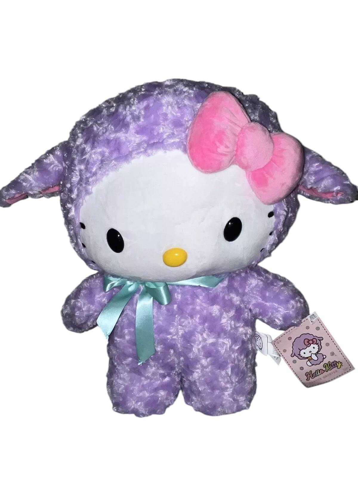 24" Hello Kitty Easter Purple Lamb Sheep Greeter - Walmart.com