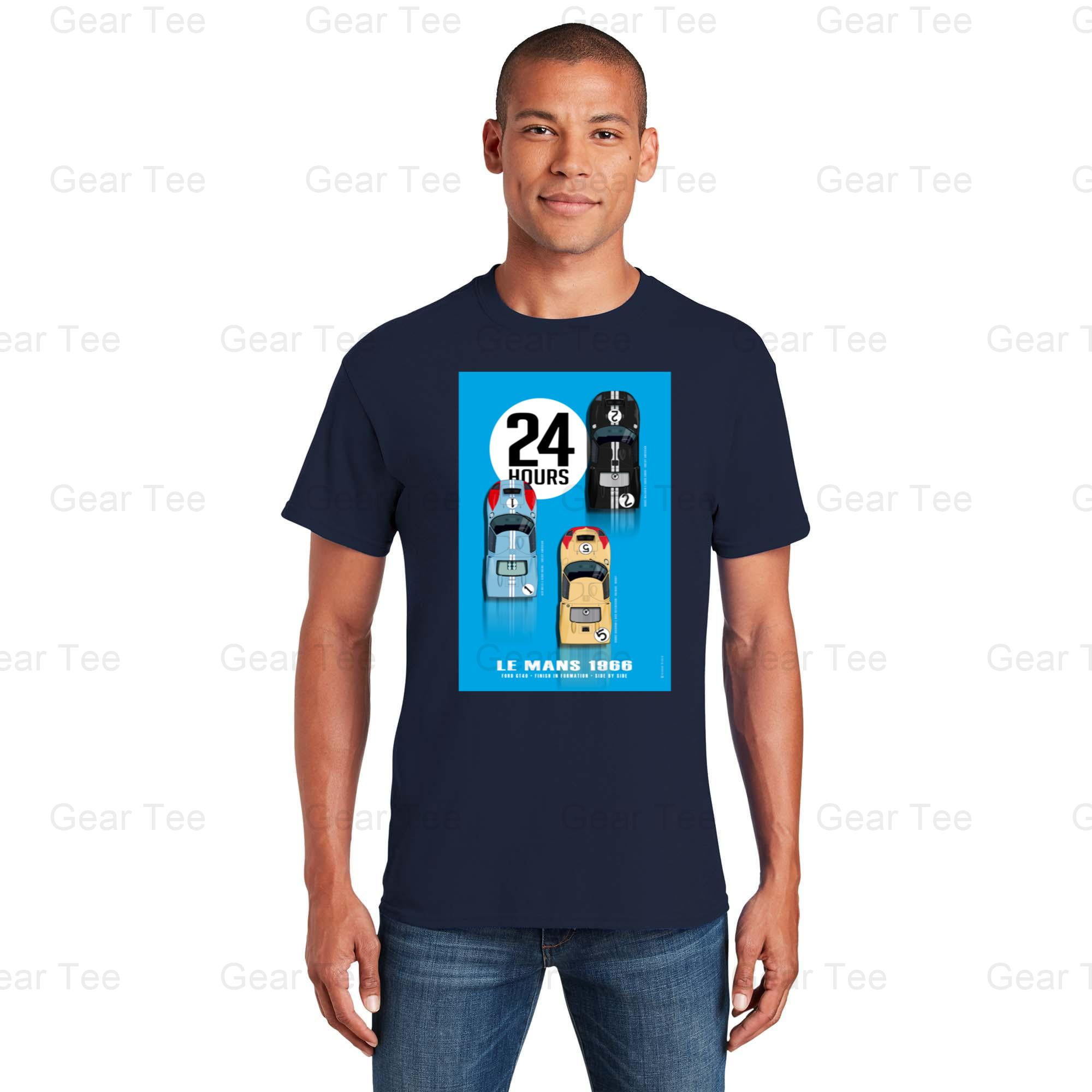 24 Heures Le Mans, 1966, Ford GT40, Racing, Endurance, Race, Victory, Classic T-Shirt Unisex, up ...
