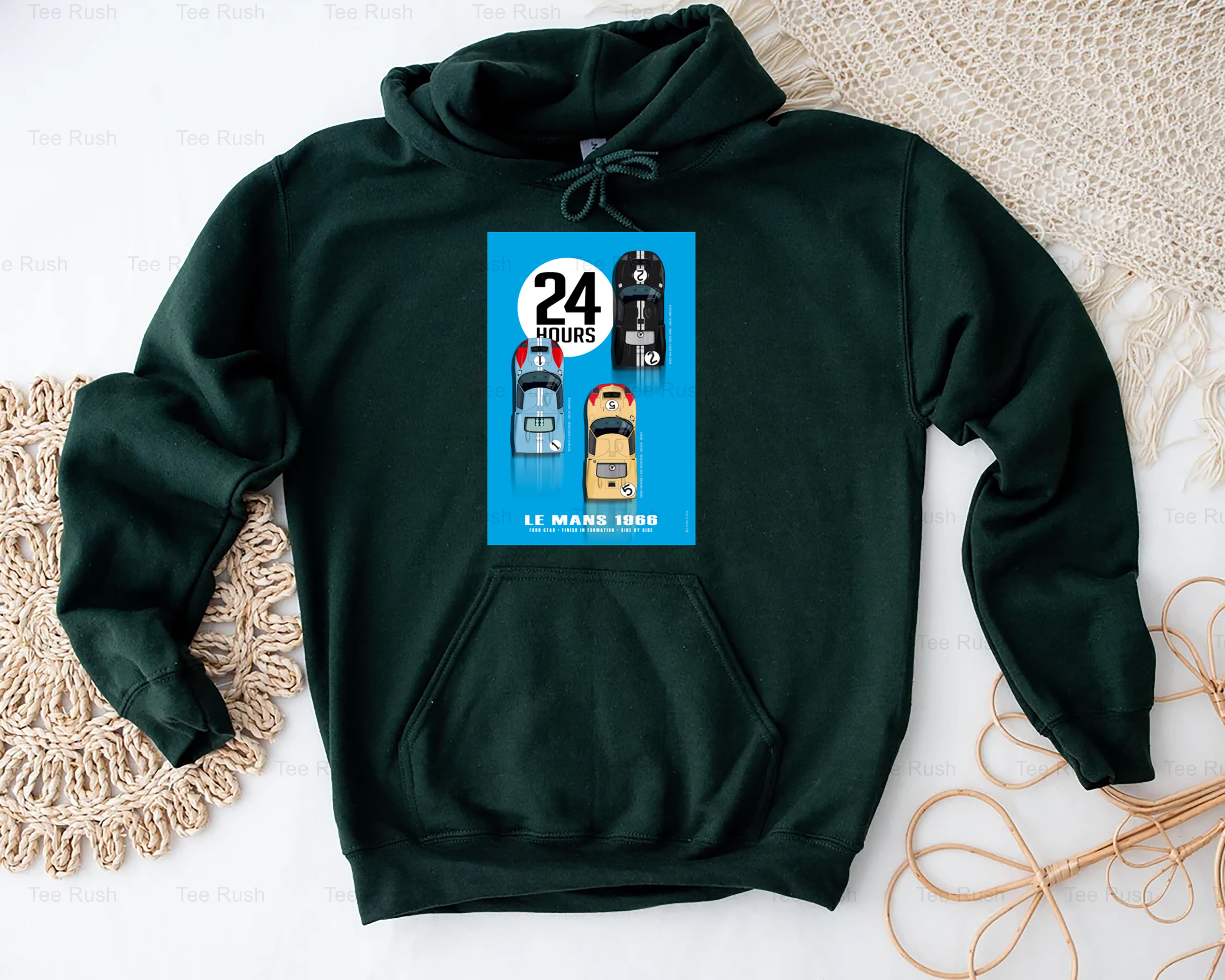 24 Heures Le Mans 1966 Ford GT40 Racing Endurance Race Victory,T-Shirt ...