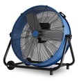 24" High Velocity Drum Fan, 8800 CFM Industrial Floor Fan, ETL Listed ...