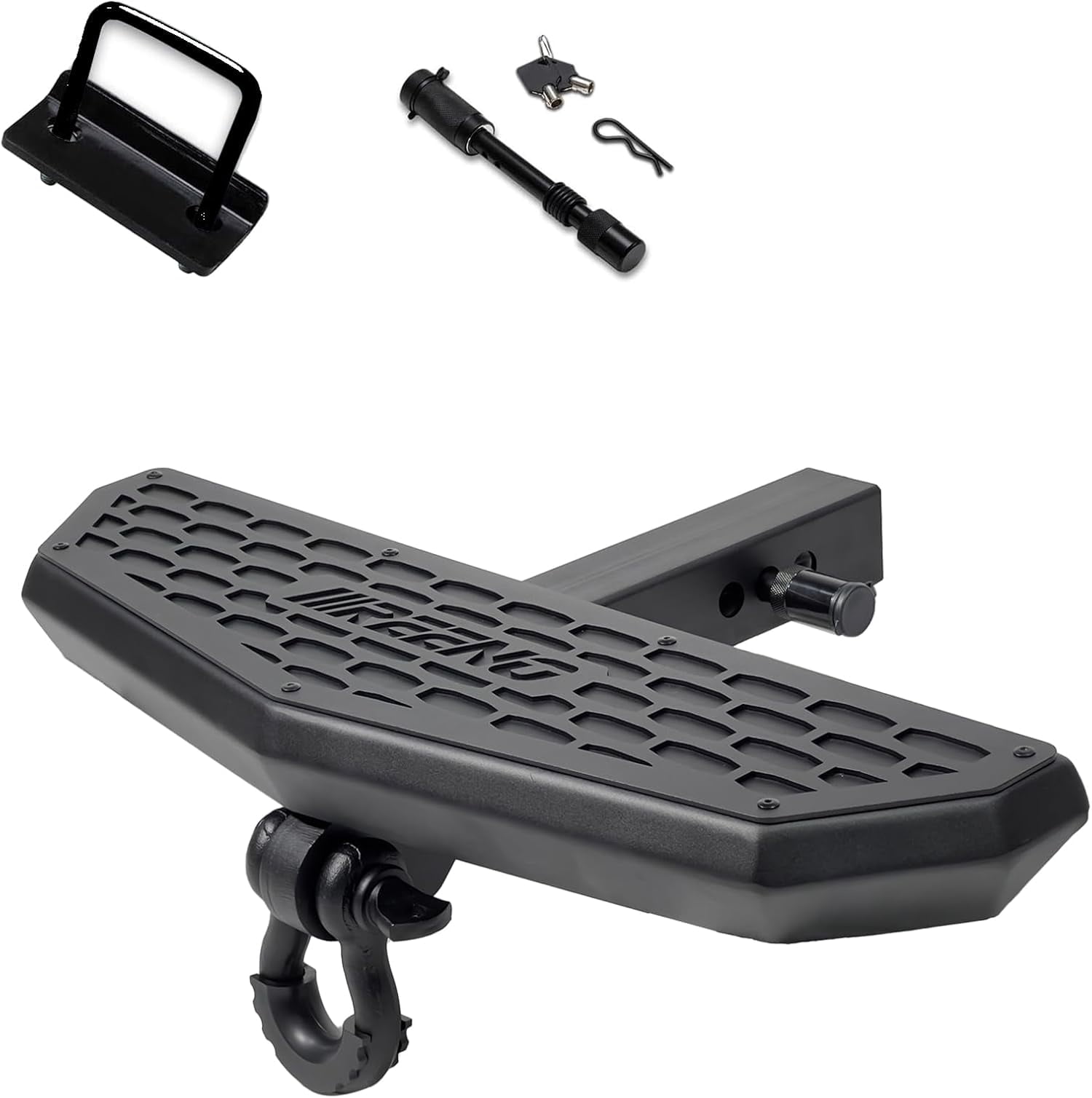 24" Hitch Step Armor Fit for 2" Hitch Receiver Pickup &Trailer&SUV Rear ...