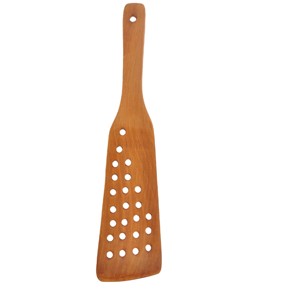 Raindrops Kitchen Cooking Utensils Wok Spatula Non-Stick Wooden 1Pack ...