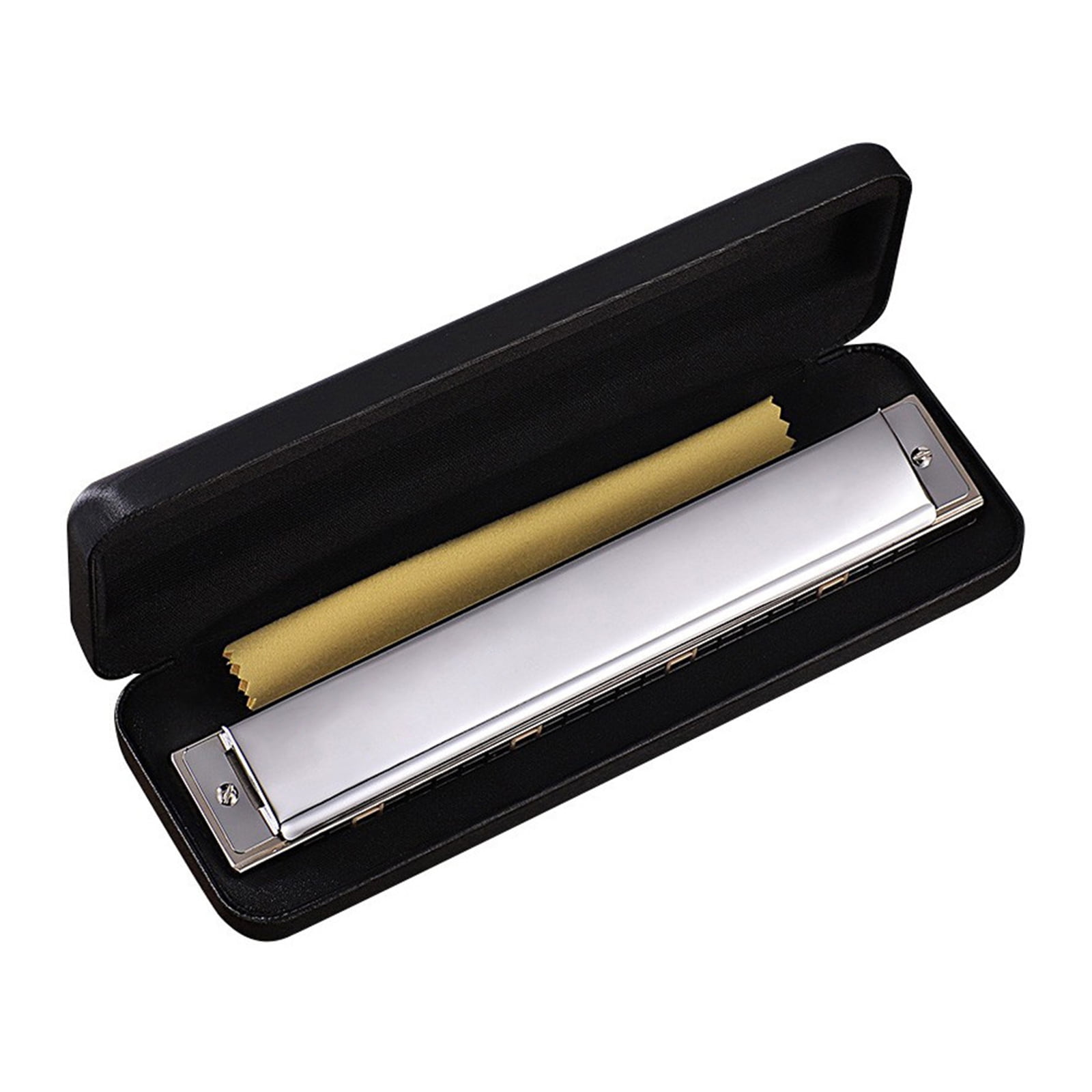 24-Hole Tremolo Harmonica, for Key of C for Beginners and Adults ...