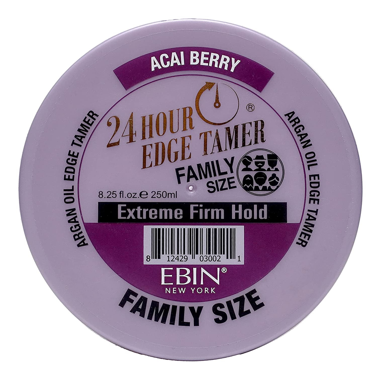24 Hour Argan Oil Edge Tamer Refresh (8.25oz/ 250ml, Acai Berry ...