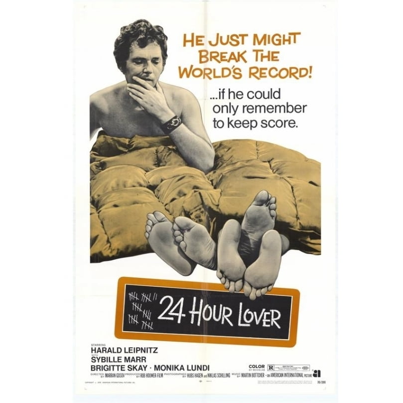 24 Hour Lover Movie Poster (11 x 17) - Walmart.com