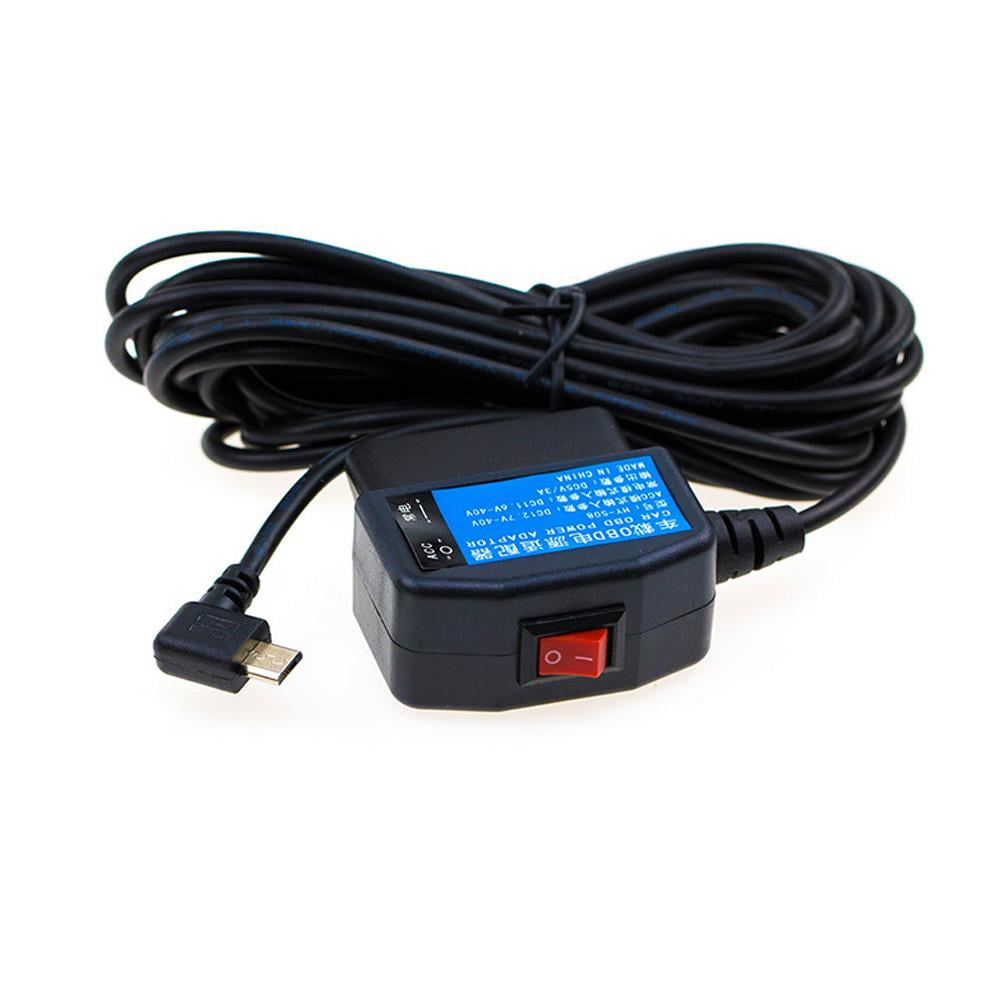 24 Hours Parking Monitor Charger OBD To USB Adapter Power Cable y E7R5 ...