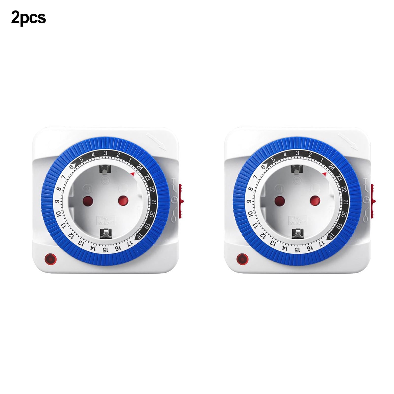24 Hours Plug Mechanical Accurate Programmable Indoor Timer Switch Smart Countdown Socket Auto ...