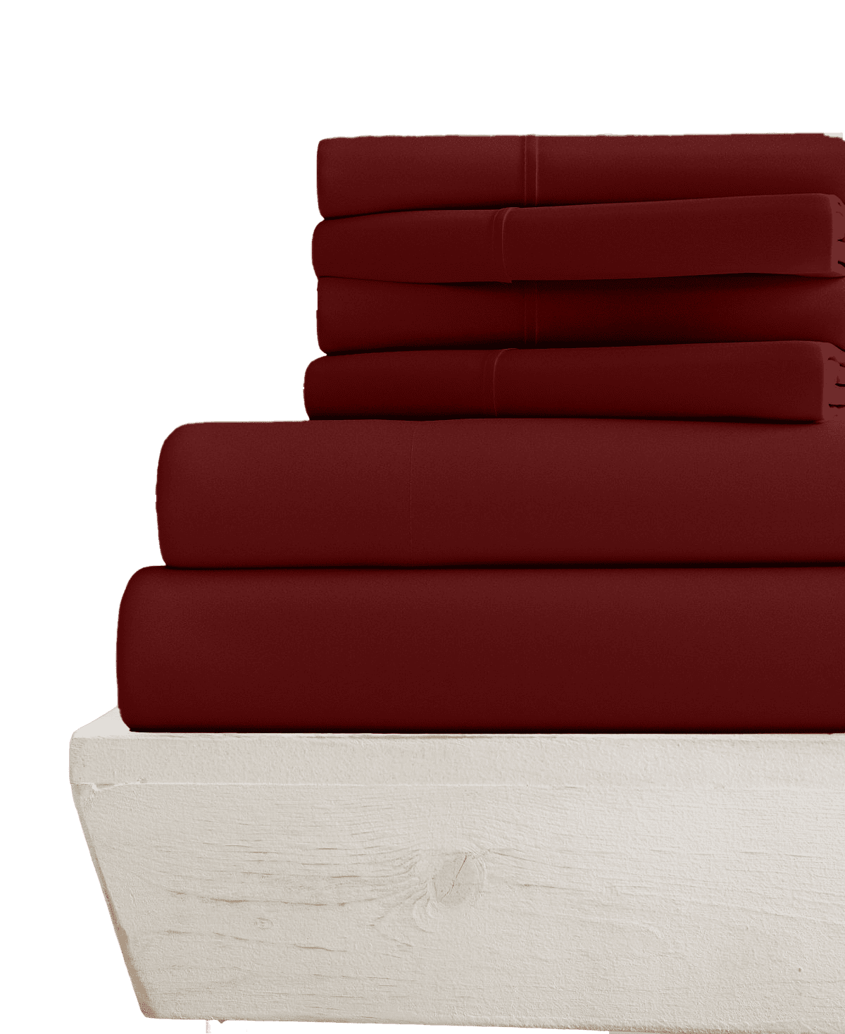 24-INCH EXTRA DEEP POCKETS - 7 PC Split King Giza Sheets for Adjustable ...