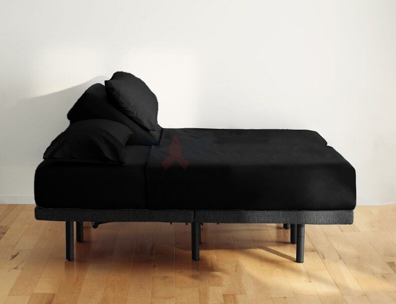 24-INCH EXTRA DEEP POCKETS Split Head Queen Sheets Sets for Adjustable Bed - 1000-Thread Count ...