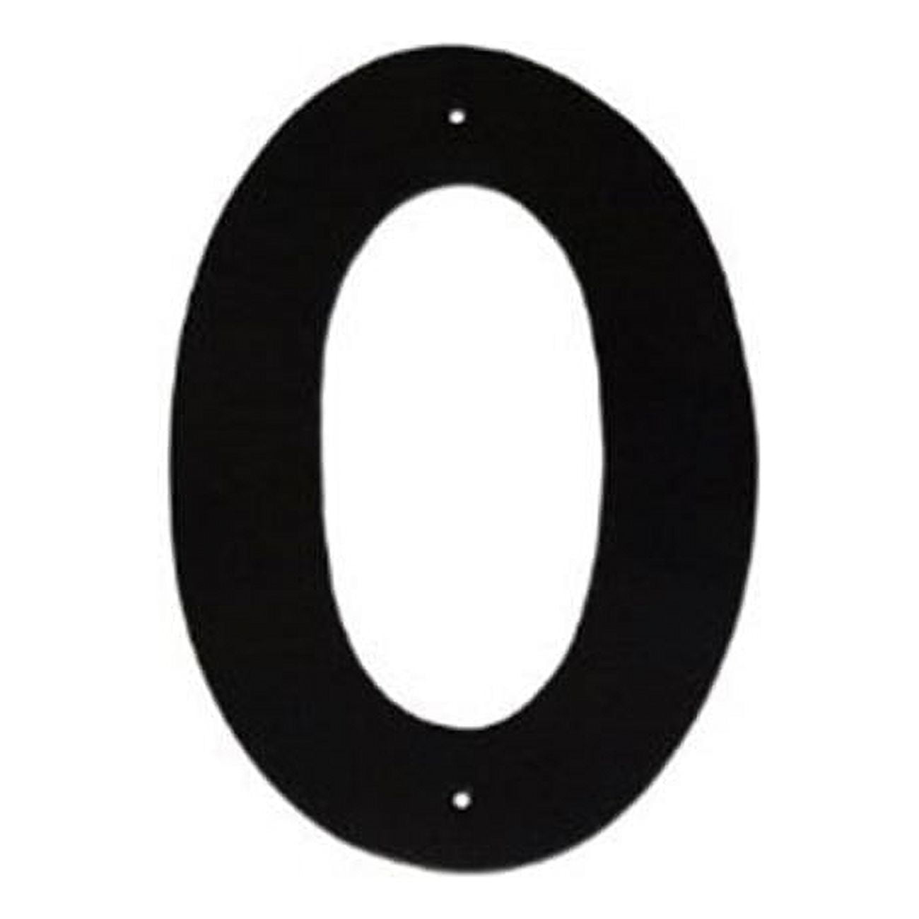 24 In. Helvetica Modern Font Individual House Number 0 - Walmart.com