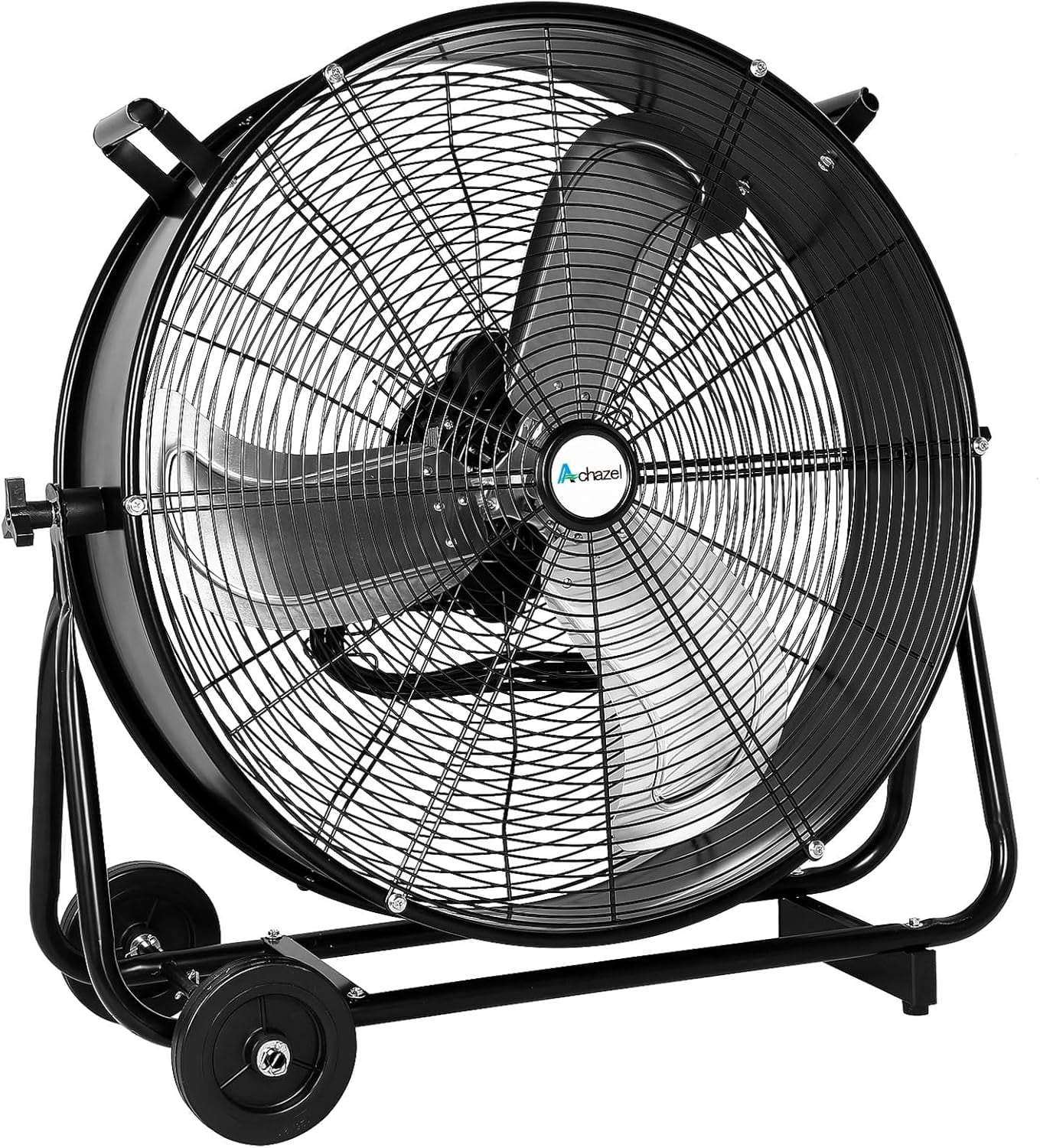 24 Inch 8100 CFM High Velocity Drum Fan, 3-Speed Industrial Heavy Duty ...