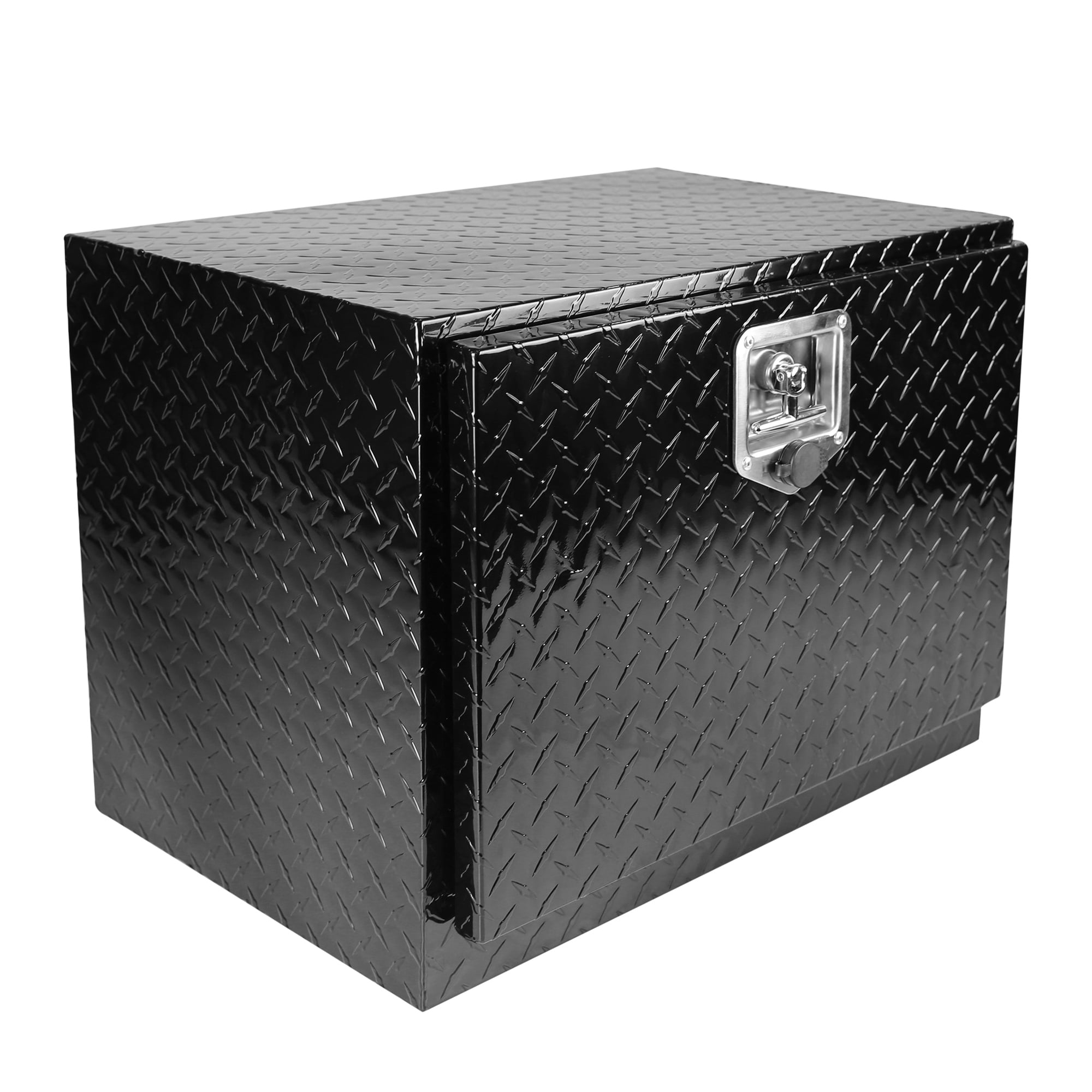 24 Inch Aluminum Stripes Plated Tool Box Pick Up Truck Bed RV Trailer ...