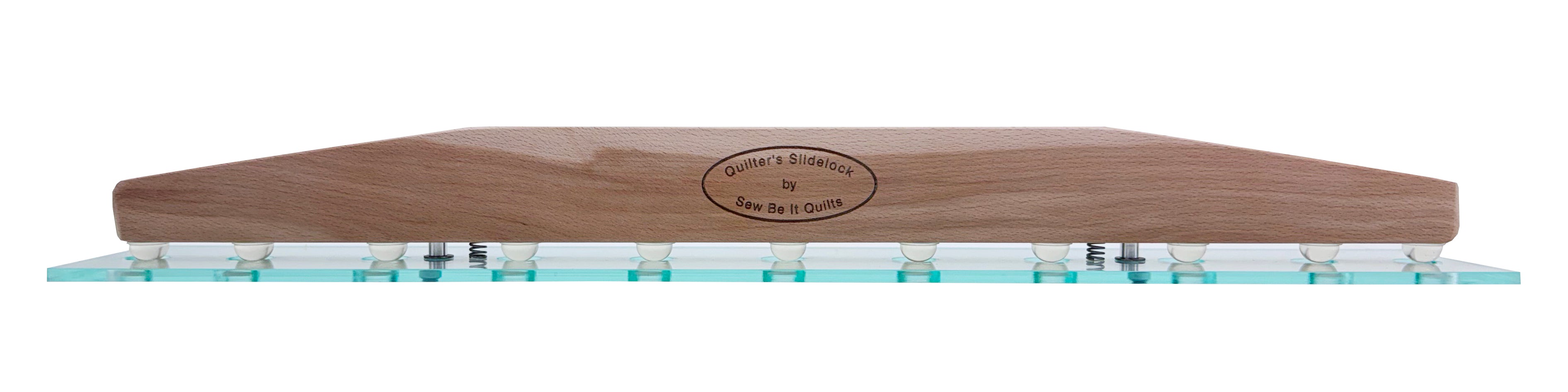 24" Inch Arctic Ice Quilters Slidelock Ruler Guide,Clear Arctic Ice,3-1 ...