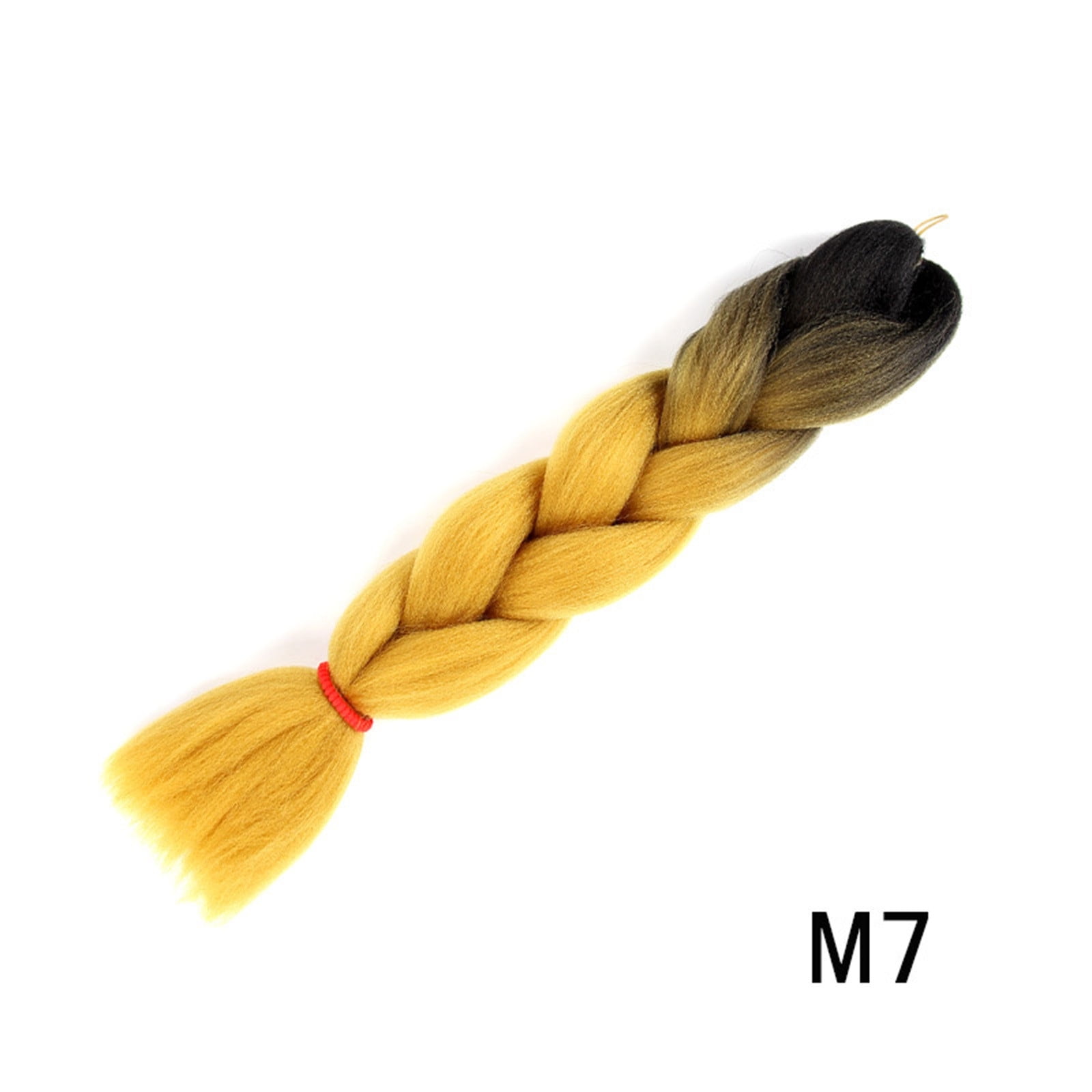 24 Inch Braiding Hair Extensions, High Temperature Synthetic Fibre, Pre ...