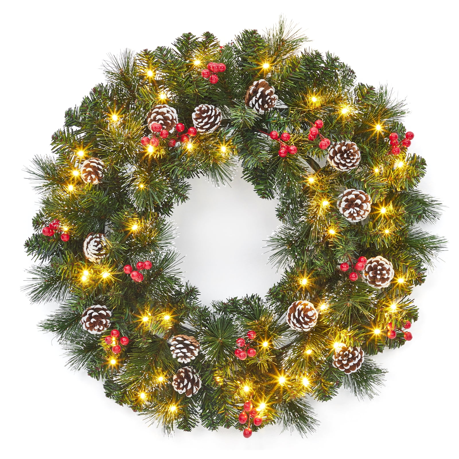 24 Inch Christmas Wreath