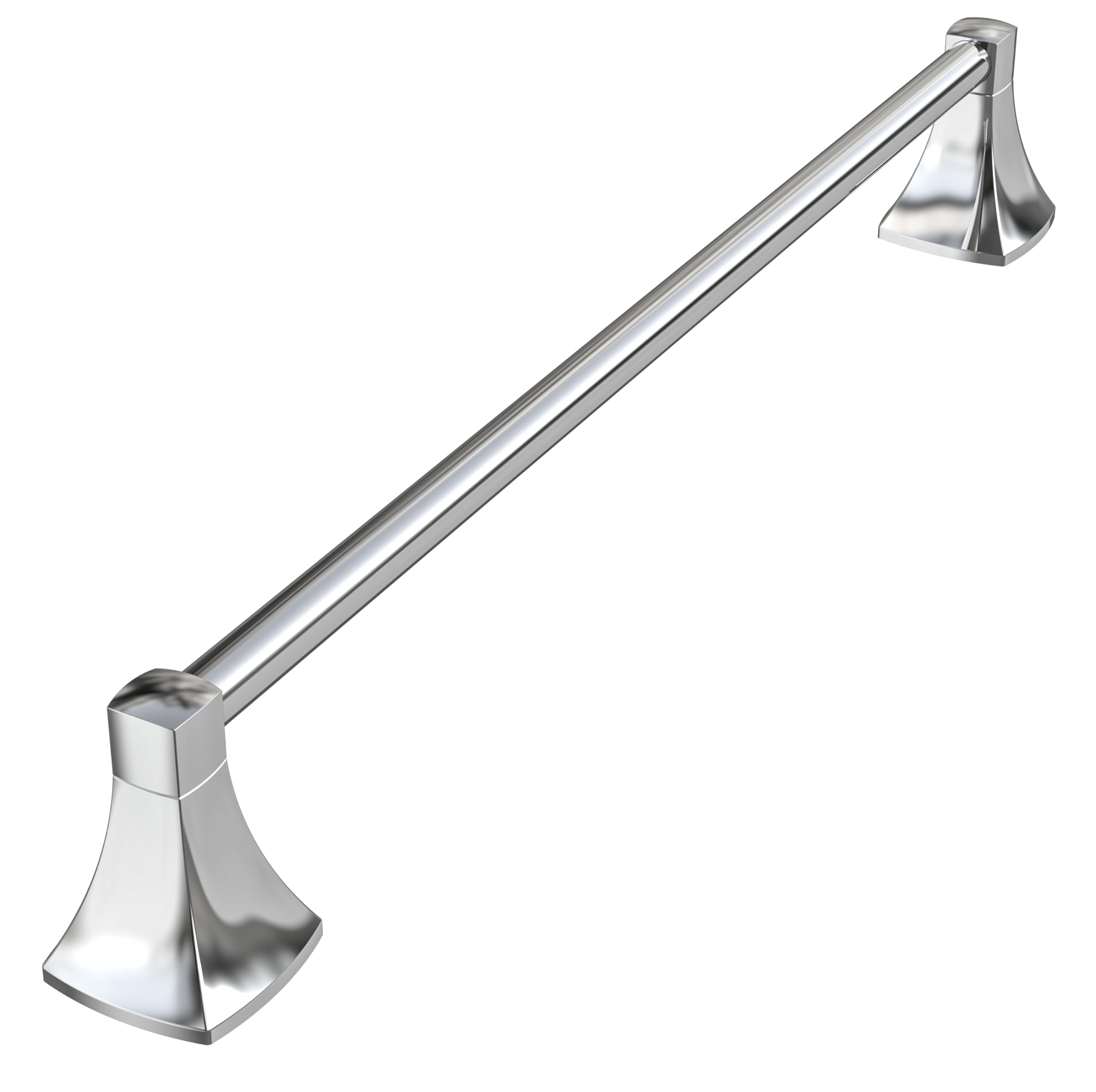 24 Inch Chrome Stainless Steel Towel Bar Rack for Bathroom and Kitchen ...
