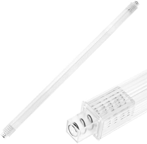 24 Inch Clear Replacement Bathroom Towel Bar with Adjustable Spring ...