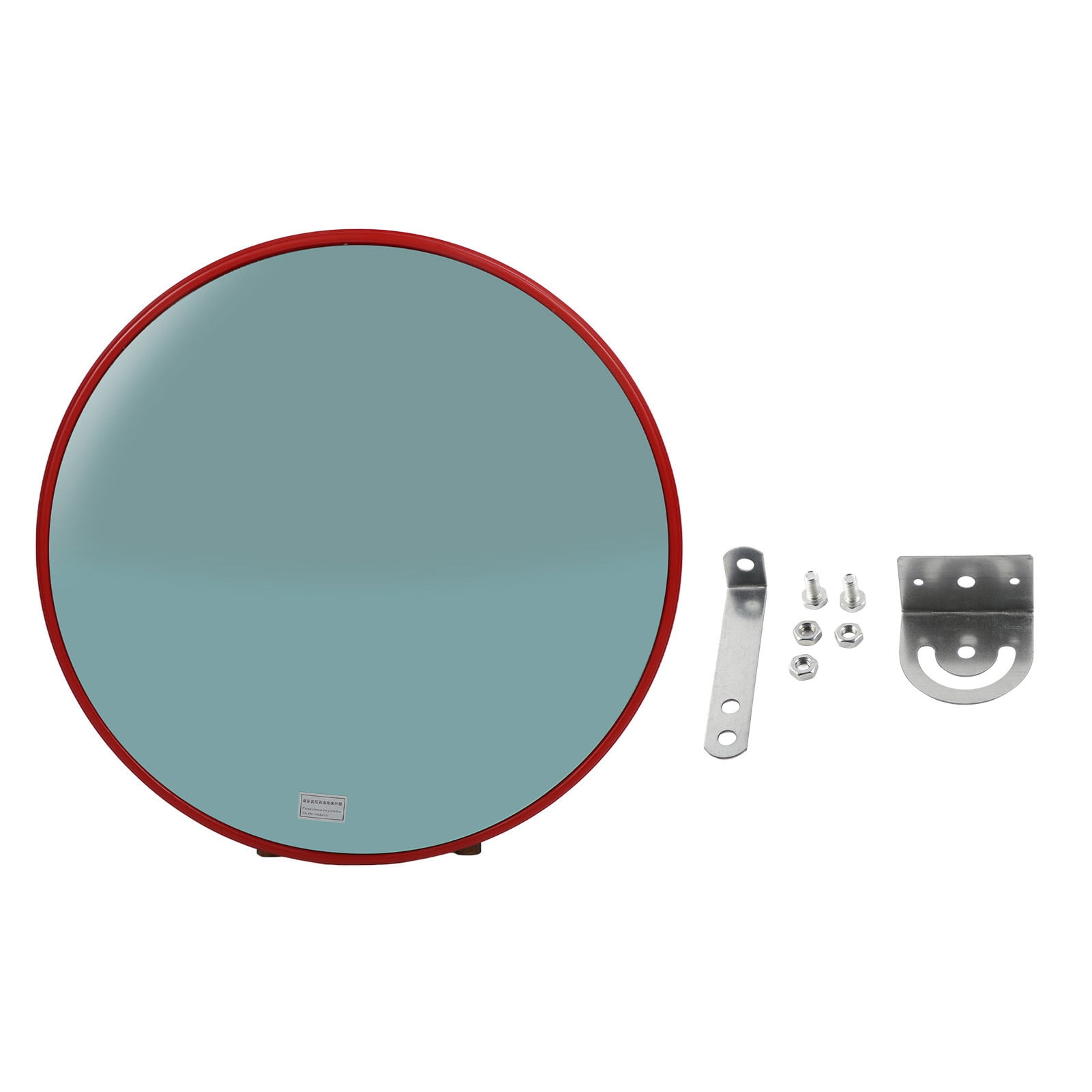 24 Inch Convex Mirror with Adjustable Bracket Wide Angle Blind Spot ...