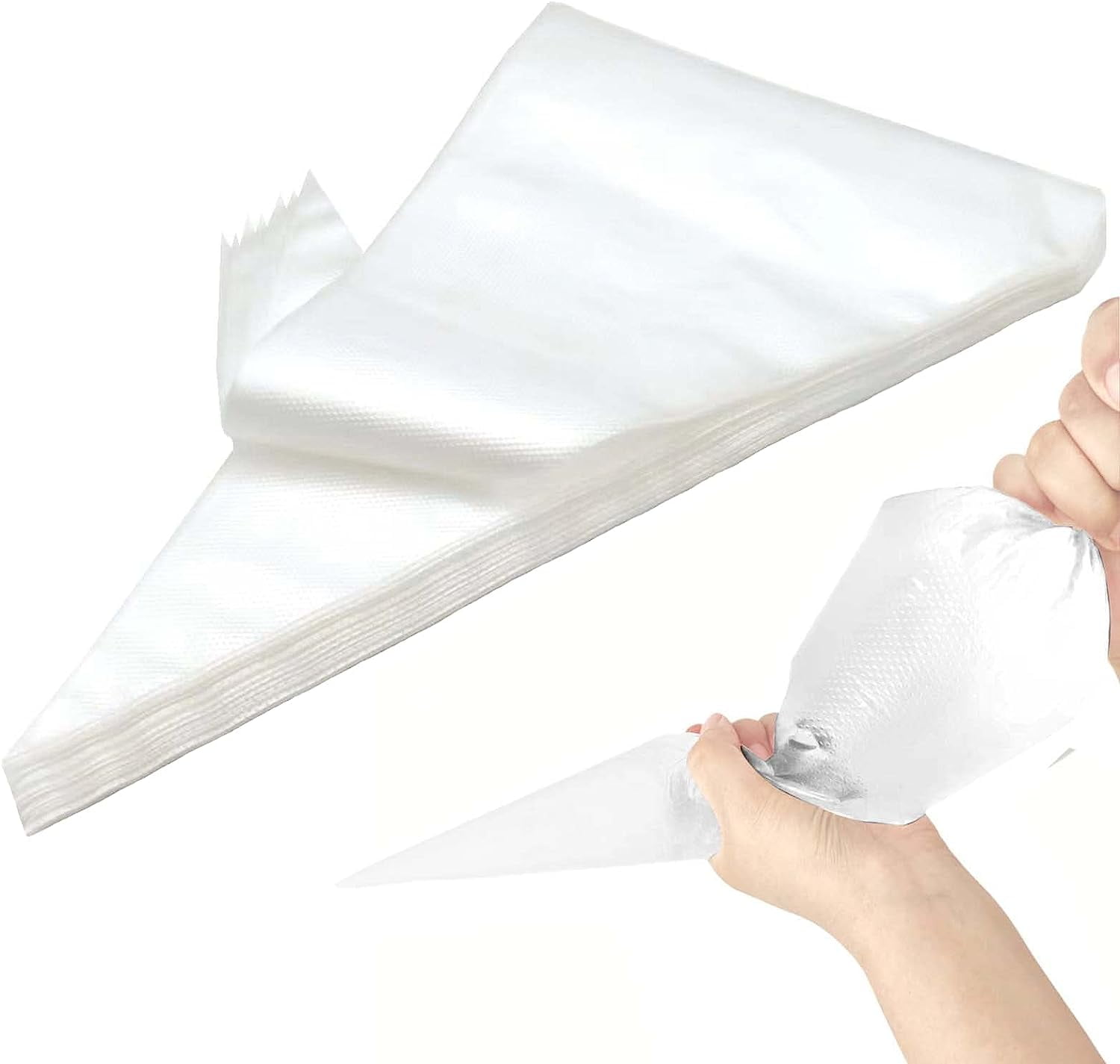 24 Inch Extra Large Piping Bags Disposable Thickened 100Pcs Disposable ...