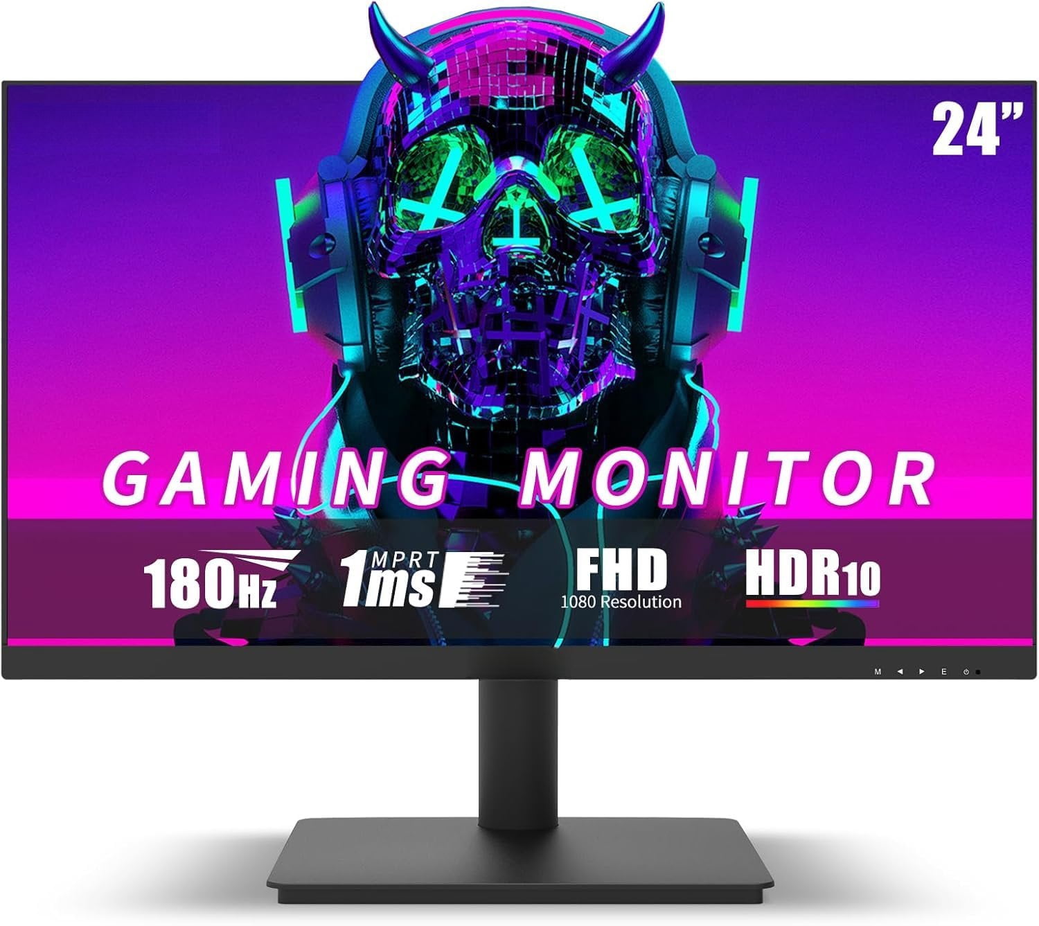 24 Inch Gaming with 180Hz, VA 1ms, FHD 1080p and HDR 10 count Computer ...