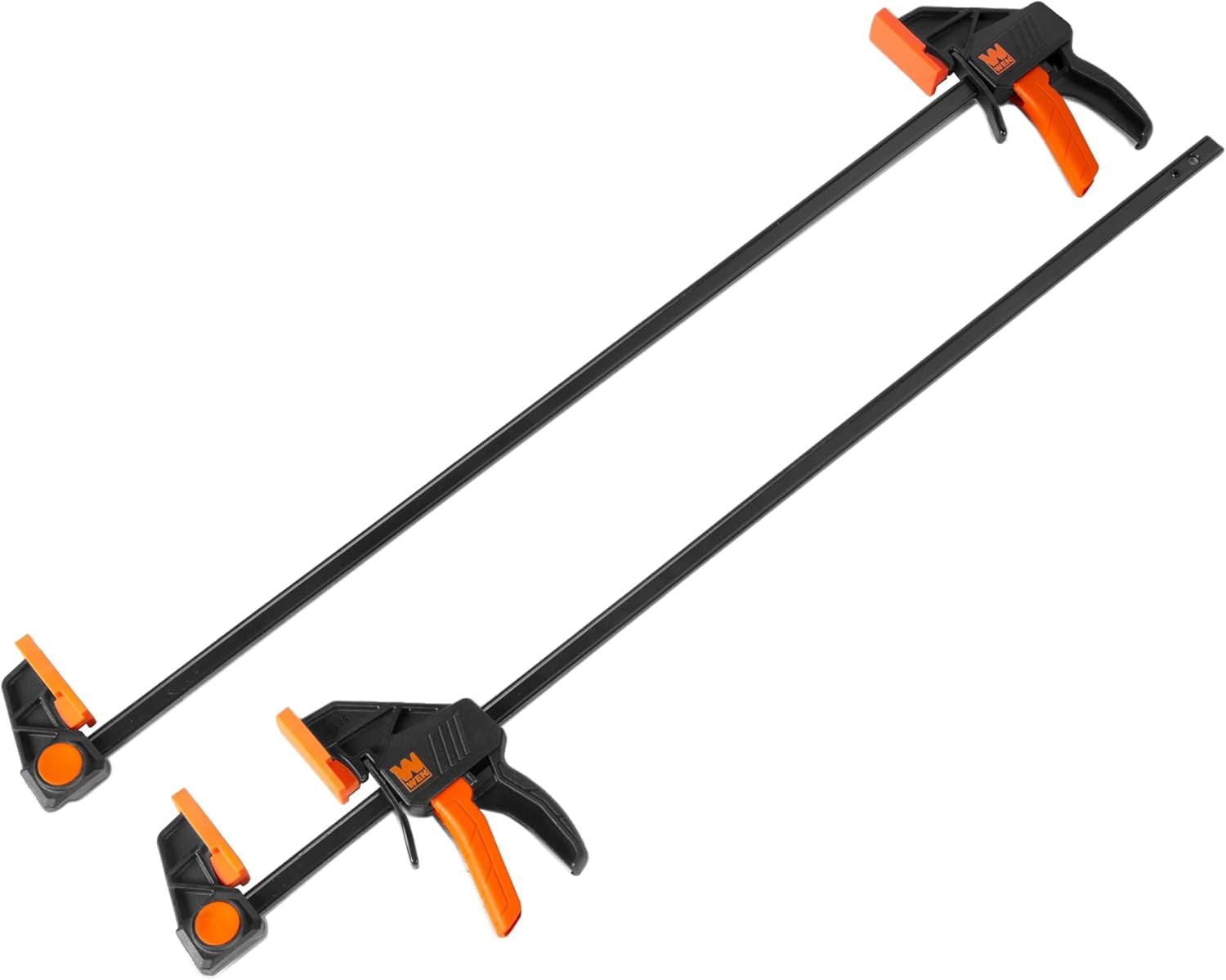 24-Inch Heavy Duty Steel Bar Clamps and Spreaders with 2.3-Inch Throat ...