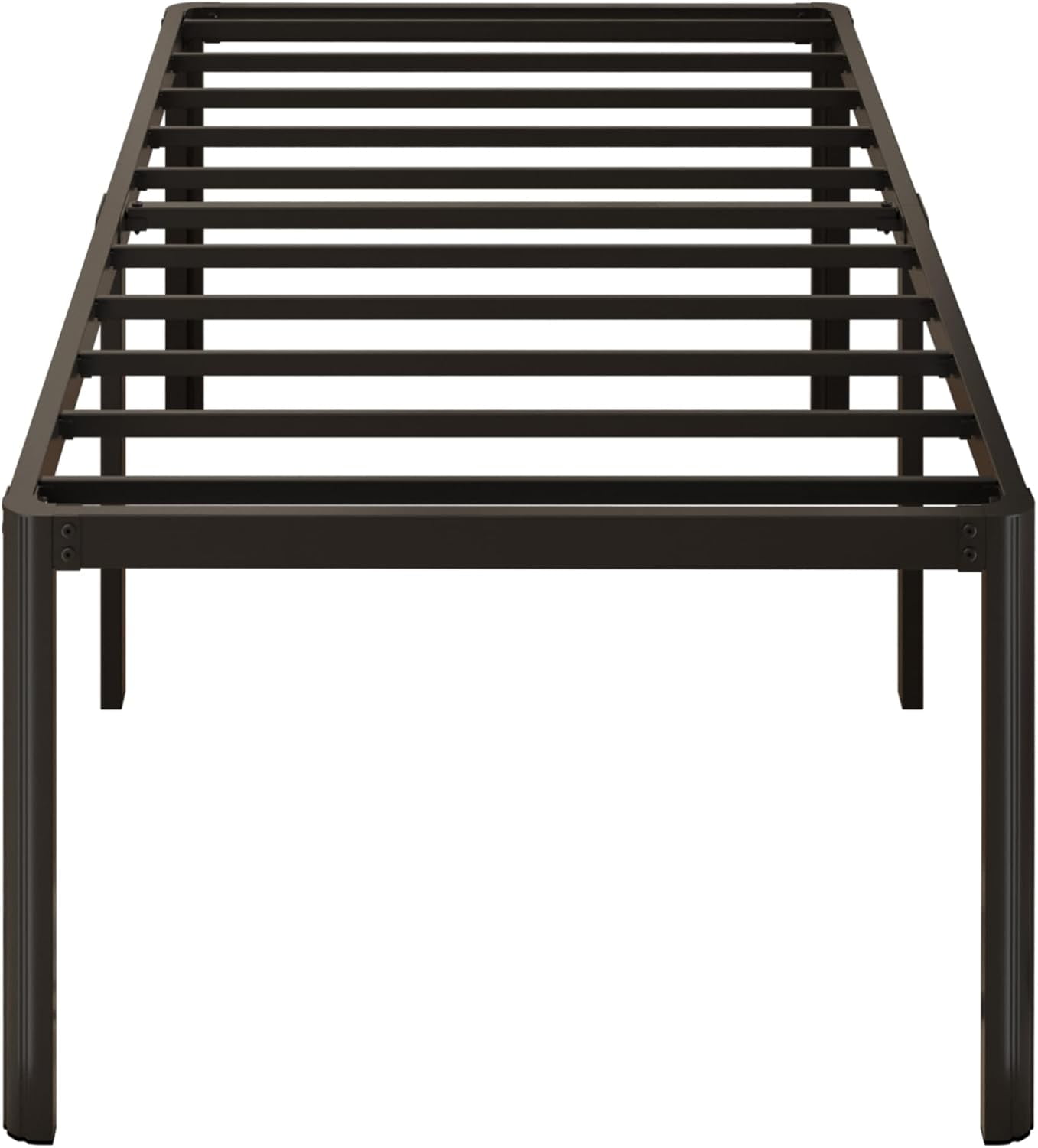 24 Inch High Twin XL Bed Frames with Rounded Corner Legs, Heavy Duty XL ...