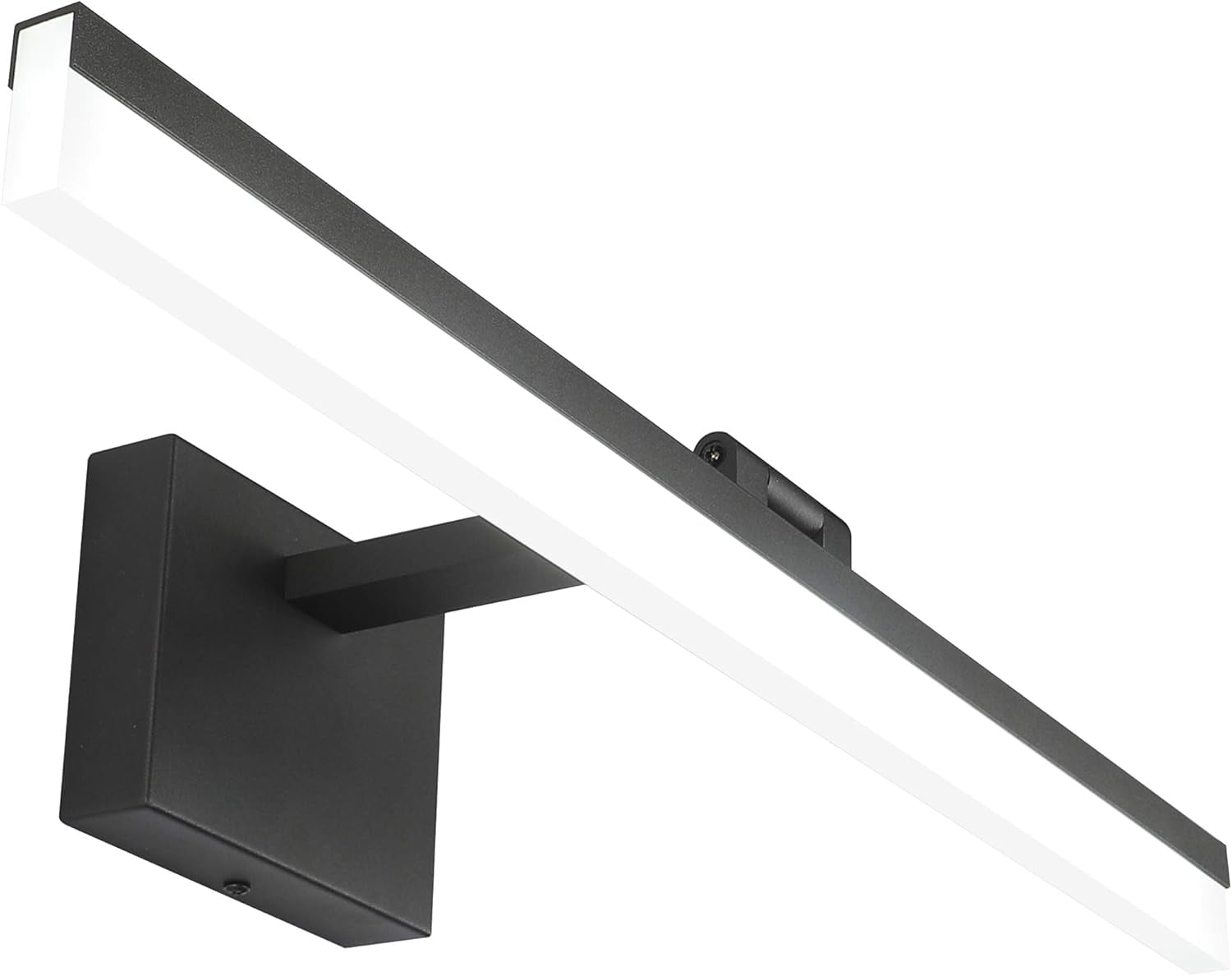 24 Inch LED Modern Black Bathroom Vanity Lights for Mirror Vanity ...