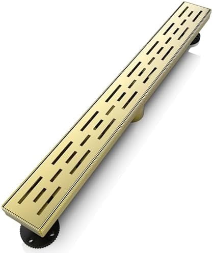 24 Inch Linear Shower Drain Rectangular Floor Drain with Accessories ...