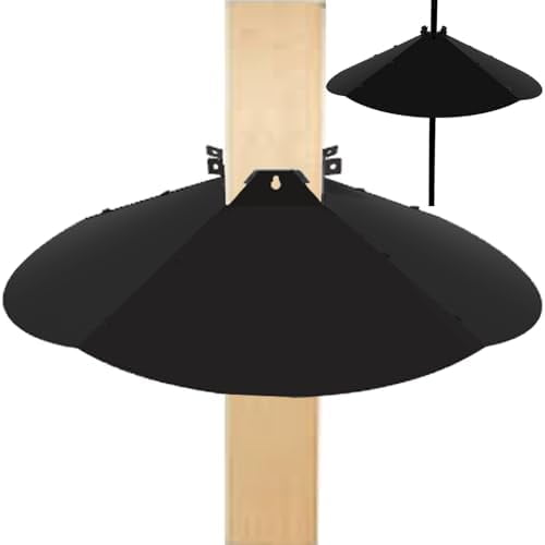 24 Inch Metal Squirrel Baffle,Adjustable Opening Size, for Up to 4x4 ...